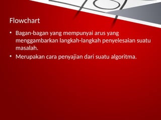 Materi Pemrograman Dasar 1.2 Flowchat.pptx