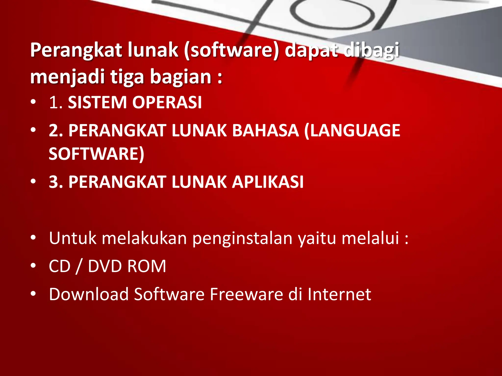 Materi Pemrograman Dasar 2 Perangkat lunak, Instalasi, Menguji .pptx
