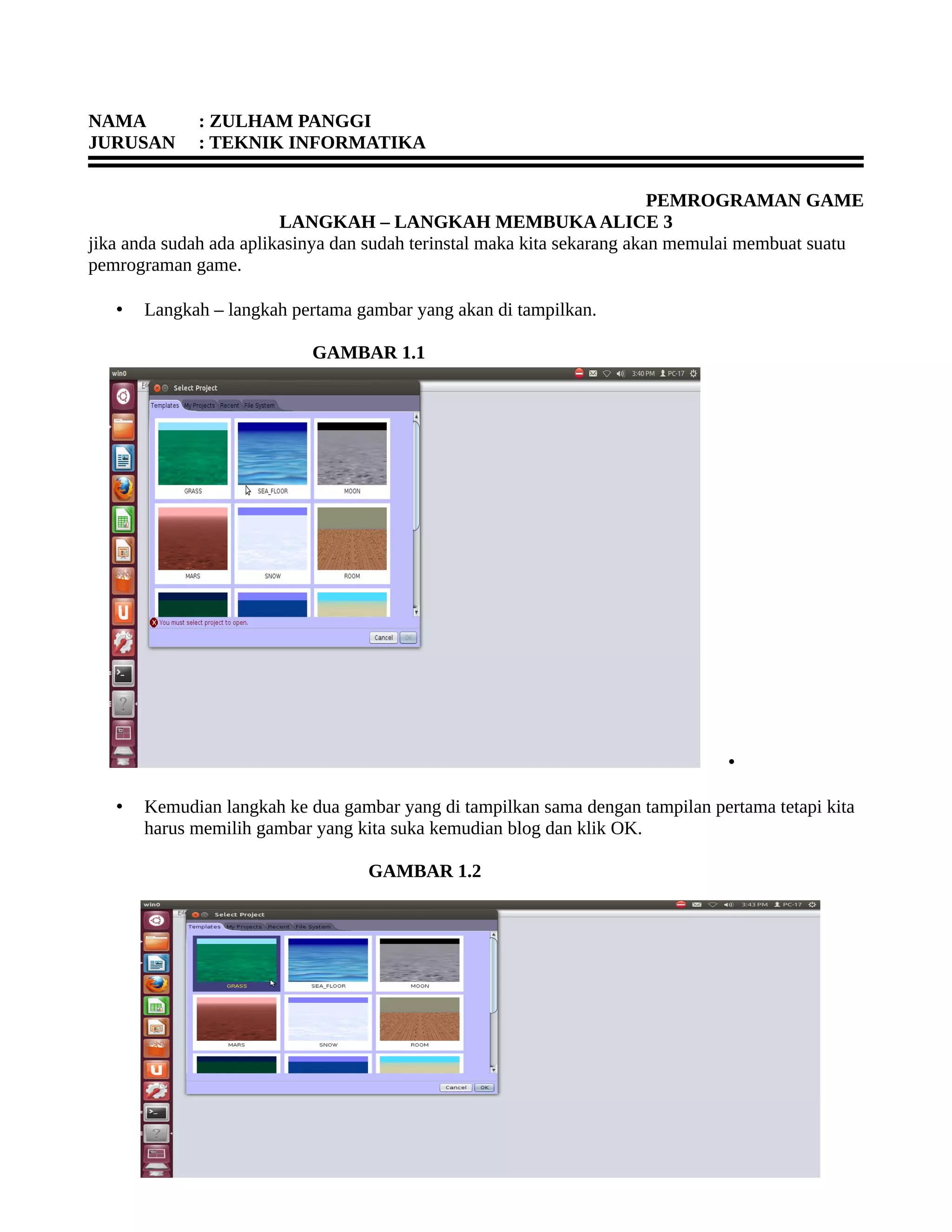 Materi pemrograman game | PDF