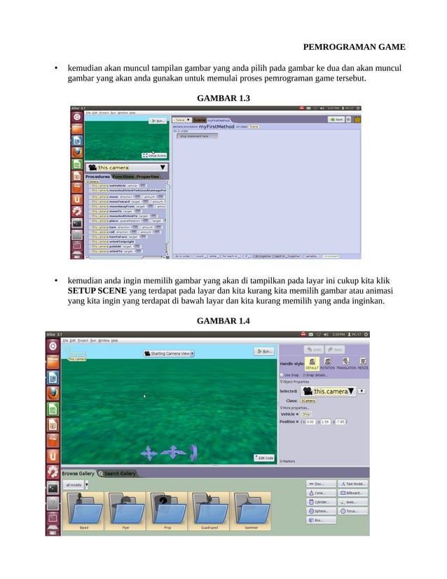 Materi pemrograman game | PDF