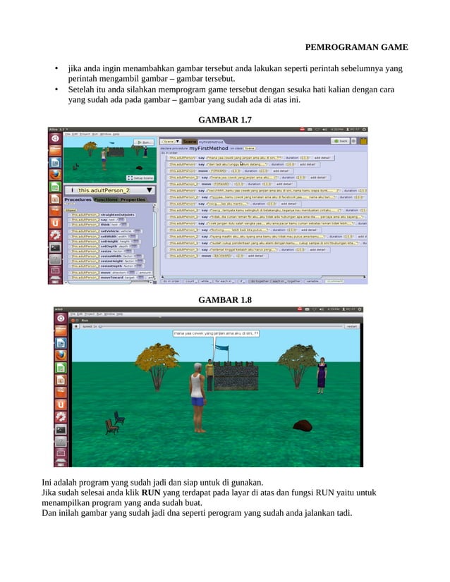 Materi pemrograman game | PDF