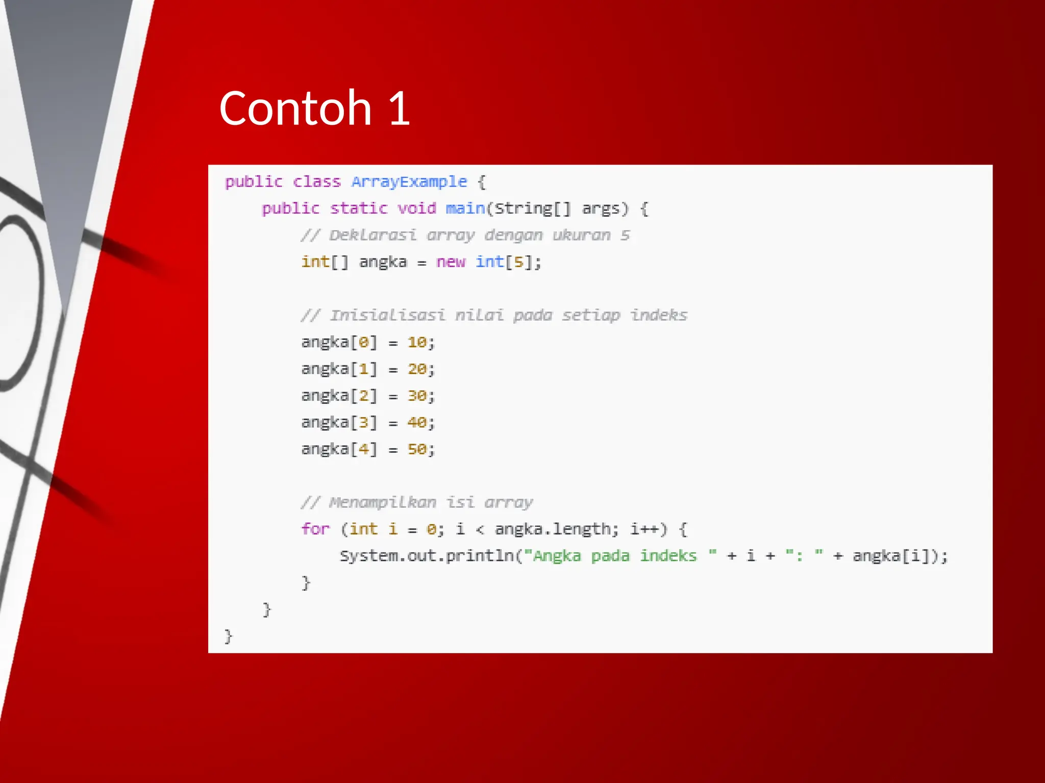 Materi Pemrograman Java Array pertemuan 7.pptx