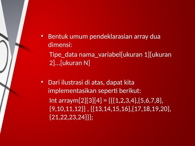 Materi Pemrograman Java Array pertemuan 7.pptx