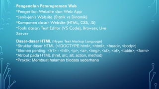 Materi Pemrograman Web kelas XI Kumer.pptx