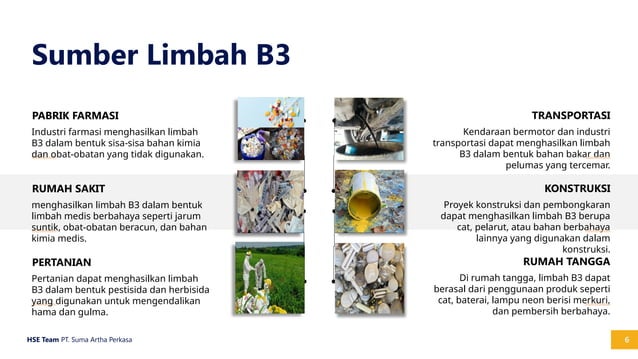 Materi penanganan B3 untuk seluruh karyawan | PPT