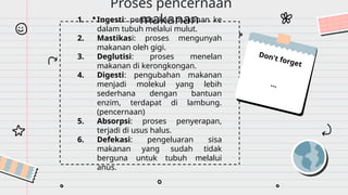 Materi pencernaan (anatomi dan fisiologi)pptx | PPTX