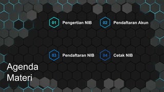 Materi Pendaftaran NIB Bumdesma kecamatan kundur barat.pptx