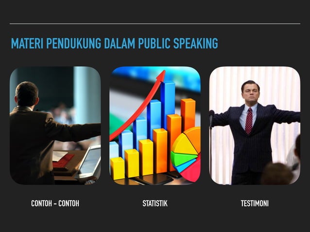 Materi Pendukung dalam Public Speaking | PDF