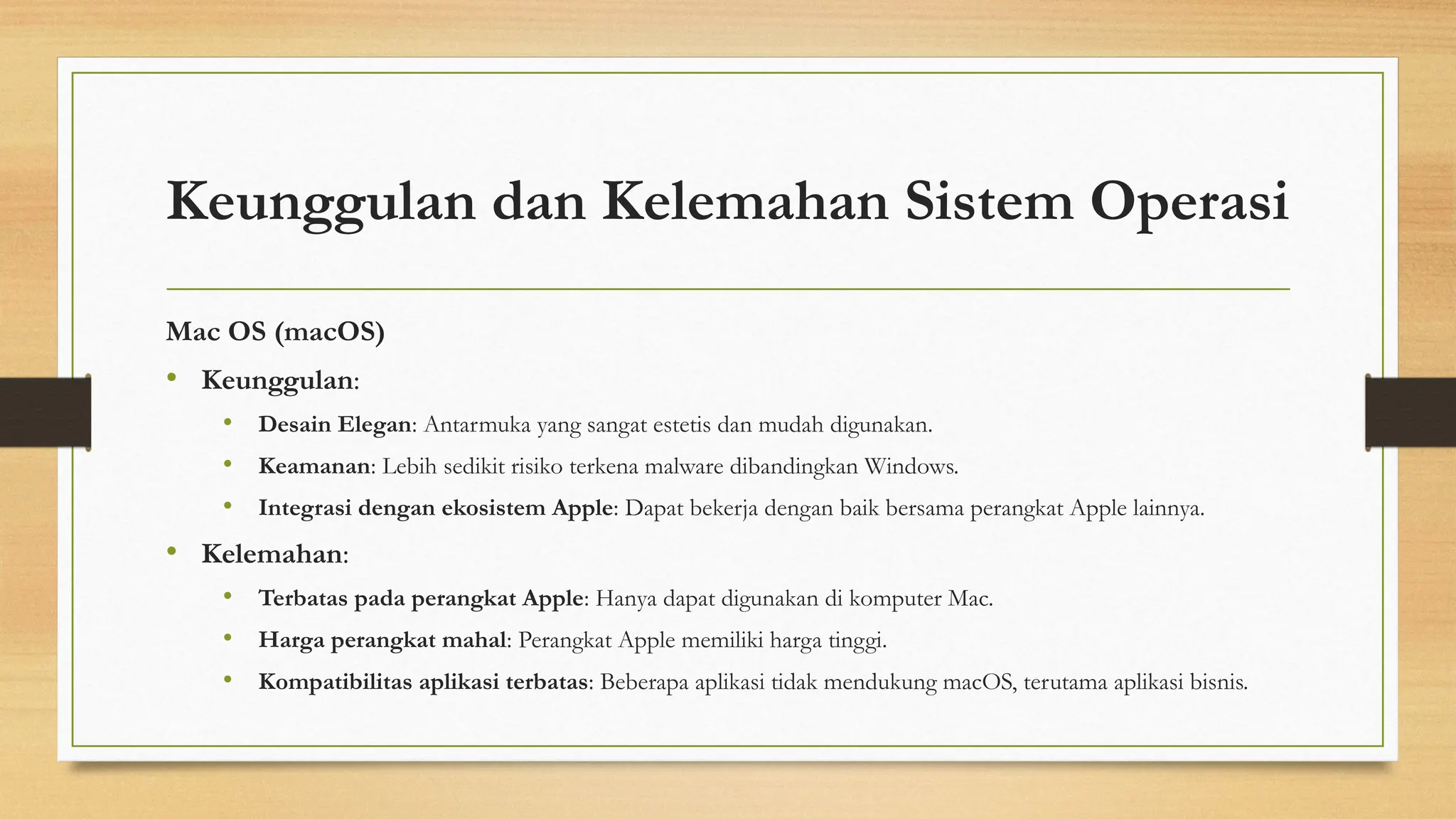 Pengenalan sistem operasi dari windows, linux dan Android | PPTX