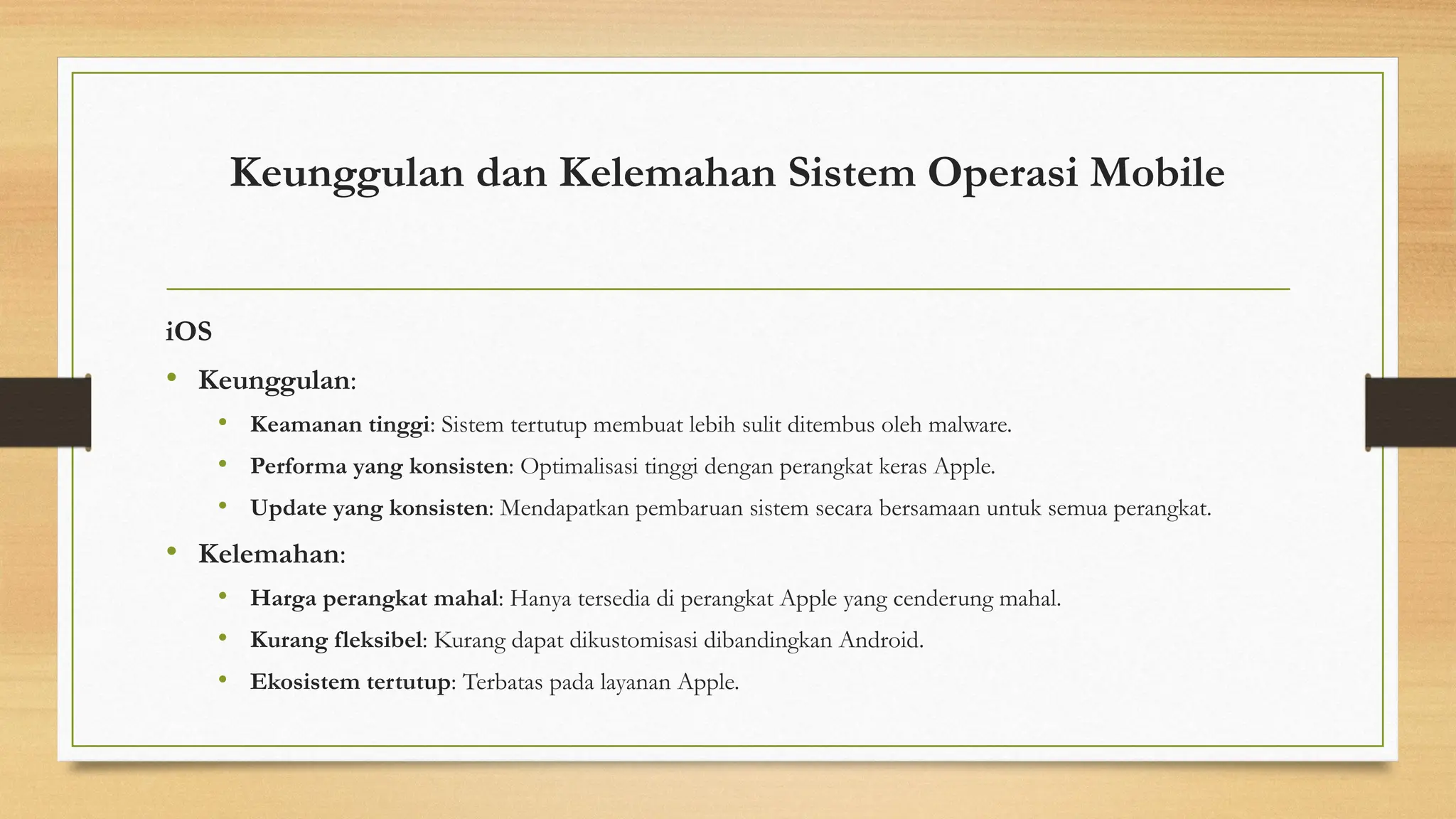 Pengenalan sistem operasi dari windows, linux dan Android | PPTX