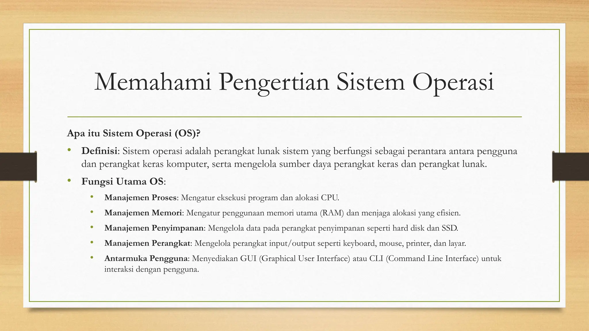 Pengenalan sistem operasi dari windows, linux dan Android | PPTX