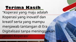 materi pengelolaan koperasi desa dan kelaurahan merah putih | PPTX