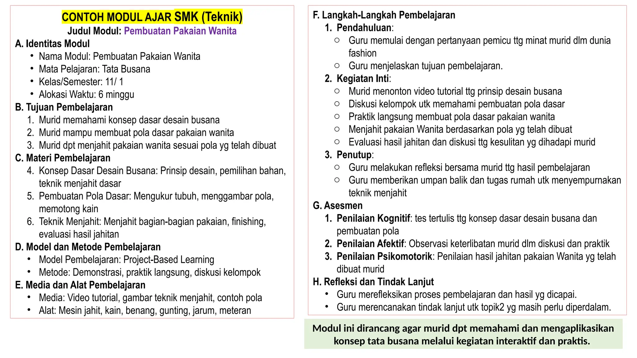 Materi Pengembangan Perangkat Pembelajaran MODUL AJAR KUMER.pptx