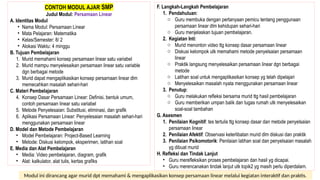 Materi Pengembangan Perangkat Pembelajaran MODUL AJAR KUMER.pptx