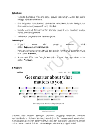 Materi pengenalan blog | PDF