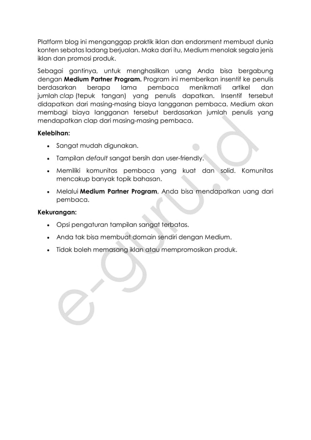 Materi pengenalan blog | PDF