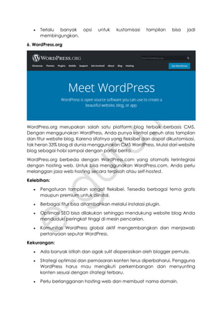 Materi pengenalan blog | PDF