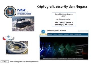 introduction to cryptography and its role in information technology era | PPT