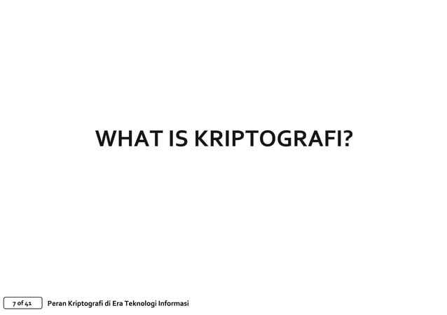 introduction to cryptography and its role in information technology era ...