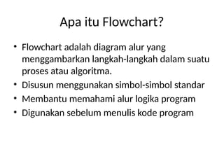 Materi Pengenalan Flowchart (1).pptx Materi Pengenalan Flowchart (1).pptx