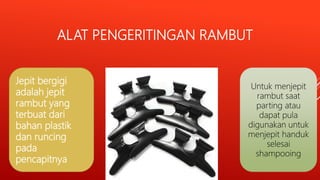 Materi pengeritingan rambut | PPTX