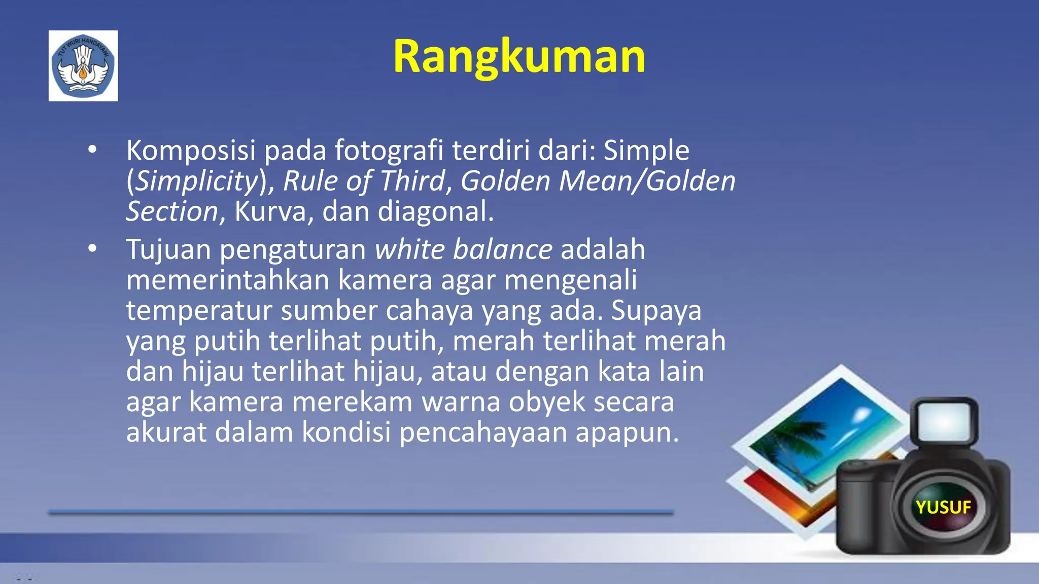 Materi pengetahuan dasar mengenai Fotografi Dasar untuk pemula.pdf