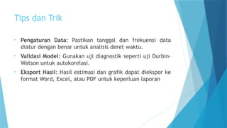 Analisis data Multivariat Materi Penggunaan EViews.pptx