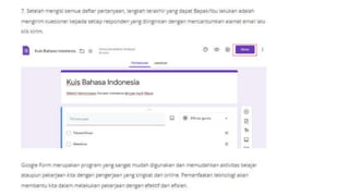 MATERI Penggunaan Google Forms dalam Pembuatan Soal-soal AKM.pptx