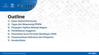Materi Pengujian dan Perintah Pembayaran, Pembebanan, dan Penerbitan SPM.pptx