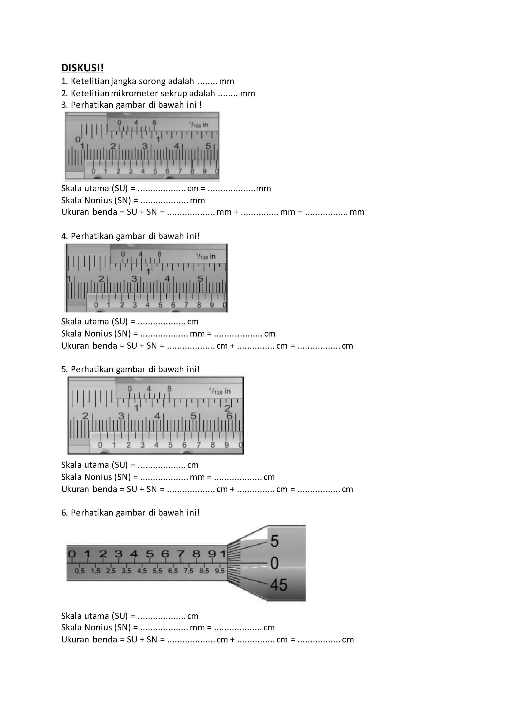 Materi pengukuran | DOCX