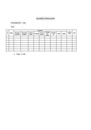 Materi penilai an | DOCX