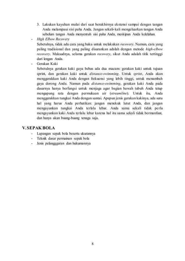 Materi penjasorkes kelas x | PDF