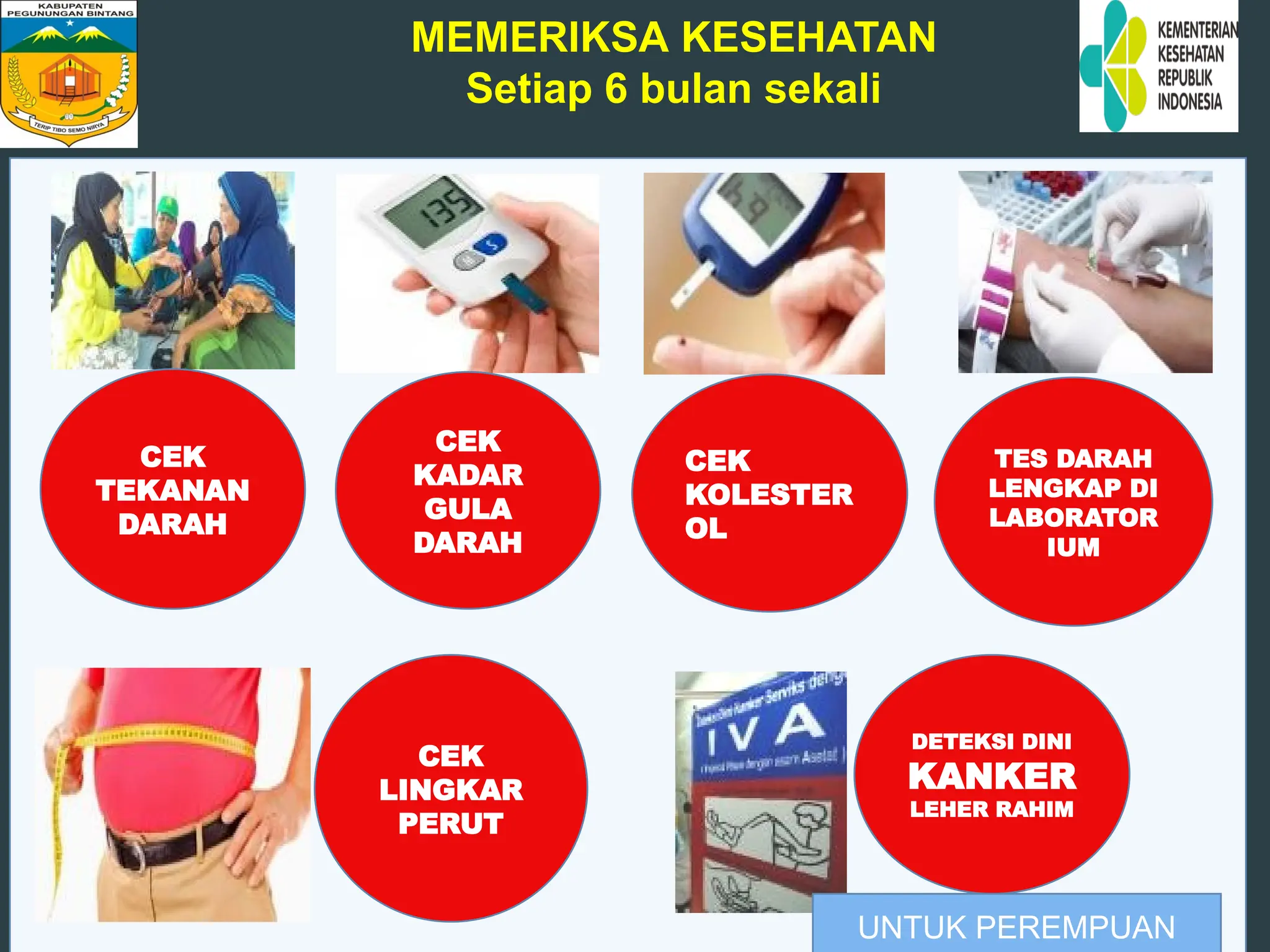 Materi Penyuluhan Gerakan masyarakat hidup sehat dengan 10 indikator ...