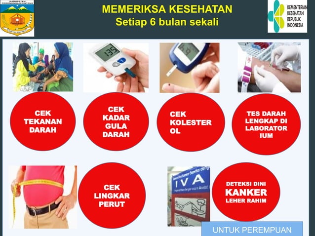 Materi Penyuluhan Gerakan masyarakat hidup sehat dengan 10 indikator ...
