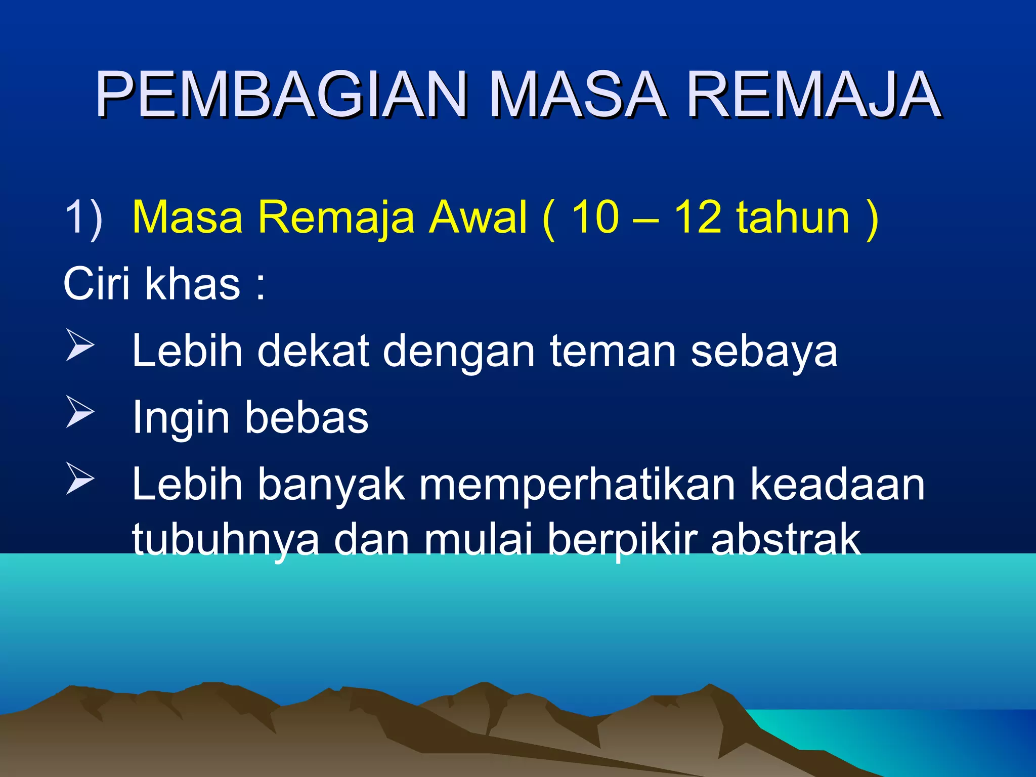 Materi Penyuluhan Kespro Remaja | PPT