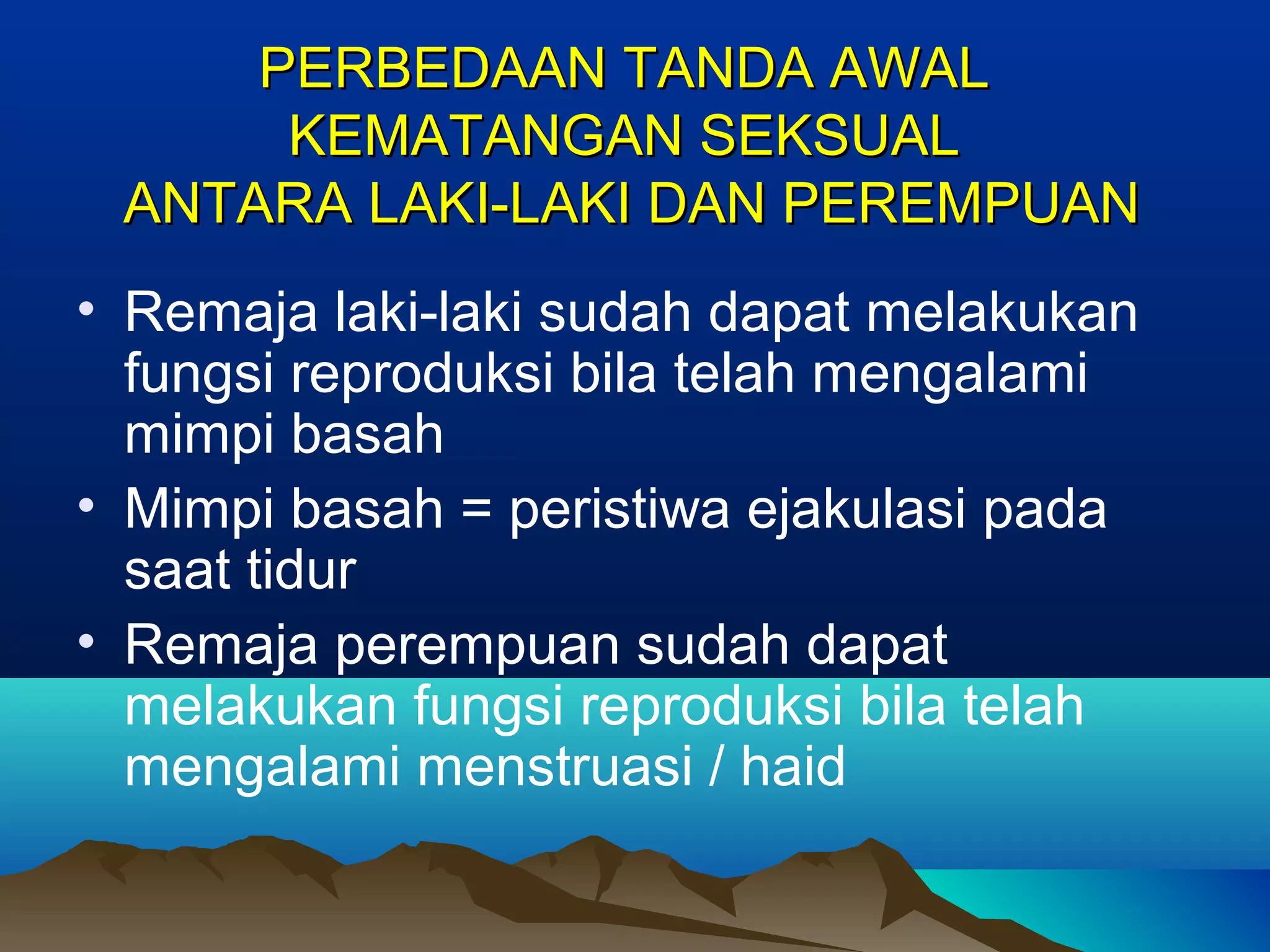 Materi Penyuluhan Kespro Remaja | PPT