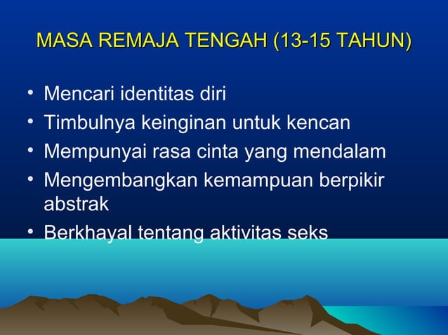 Materi Penyuluhan Kespro Remaja | PPT