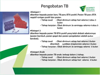 Tuberkulosis atau TBC adalah penyakit menular | PPT