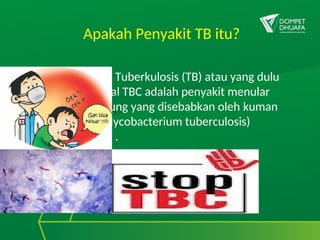 Tuberkulosis atau TBC adalah penyakit menular | PPT