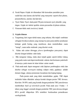 Materi penyuluhan tuberculosis (tbc) | DOCX