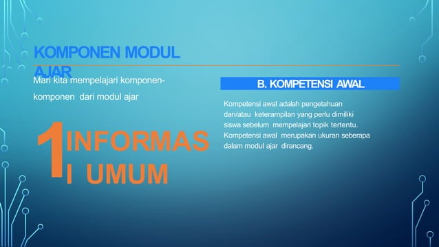 MATERI PENYUSUNAN Modul ajar rencana pe | PPT