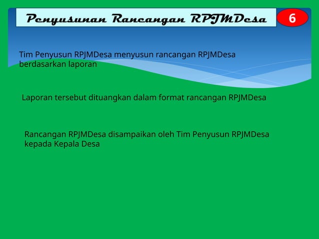 Materi Penyusunan RPJM pembangunan Desa.pptx