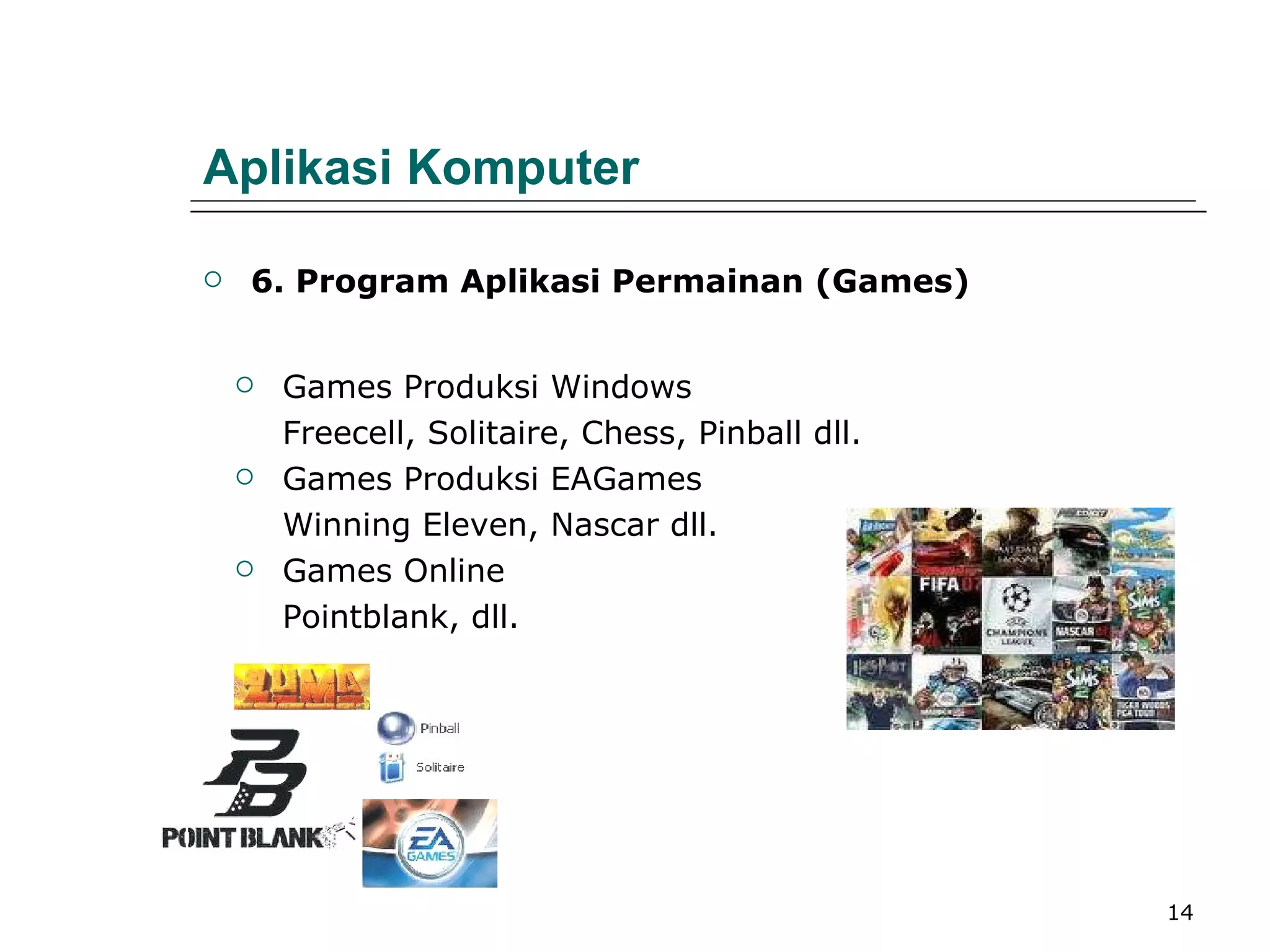 Komponen Perangkat Lunak | PPT
