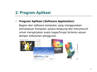 Komponen Perangkat Lunak | PPT
