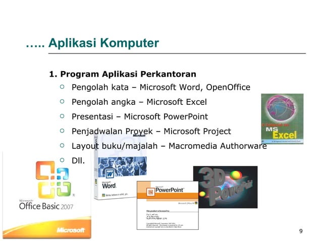 Komponen Perangkat Lunak | PPT