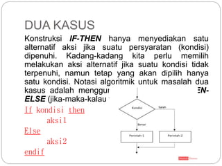Materi percabangan If-Else | PPTX