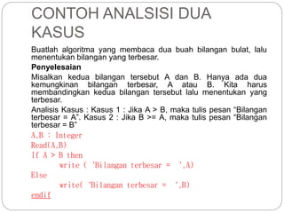 Materi percabangan If-Else | PPTX