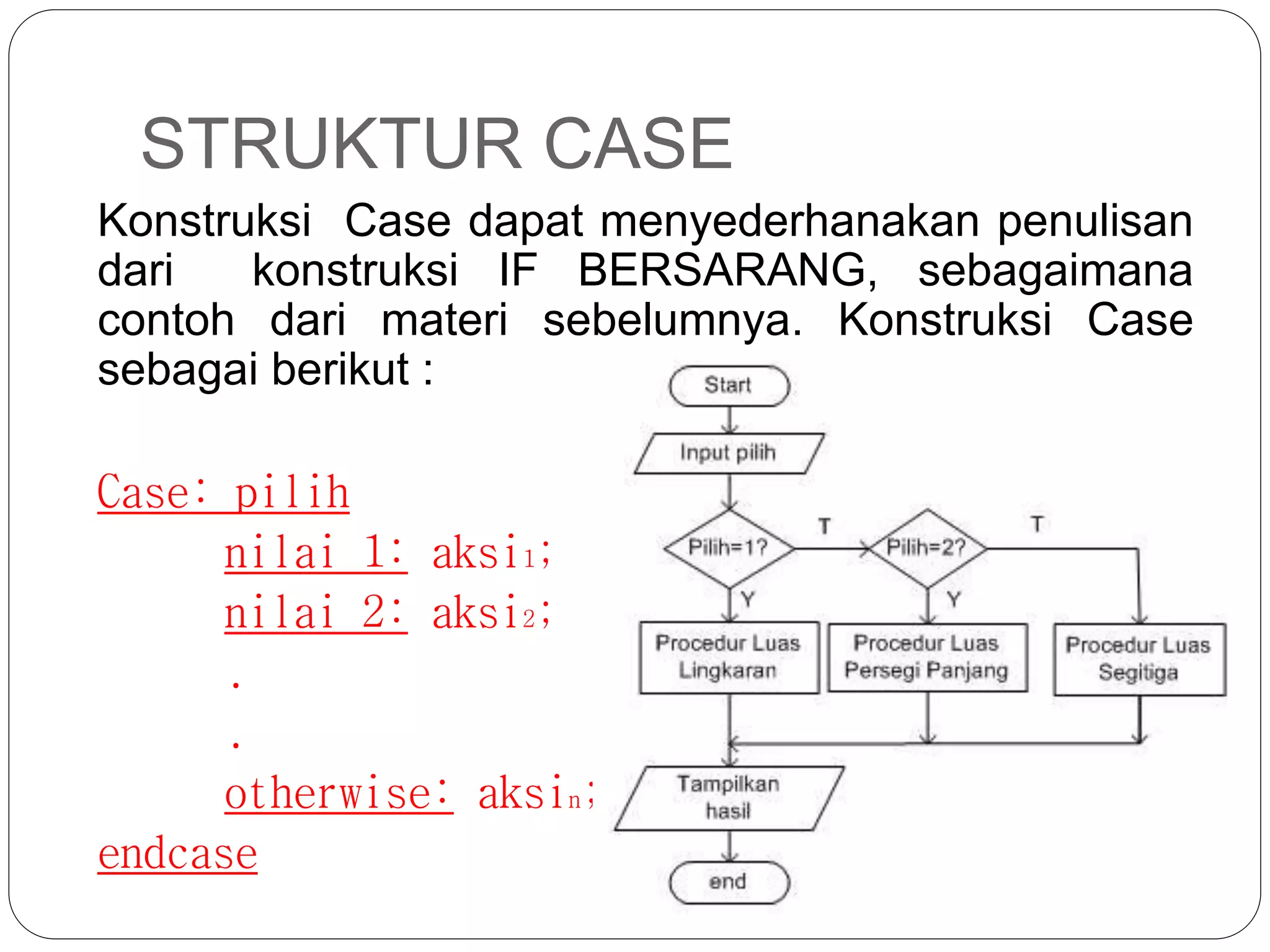 Materi percabangan 4 | PPT