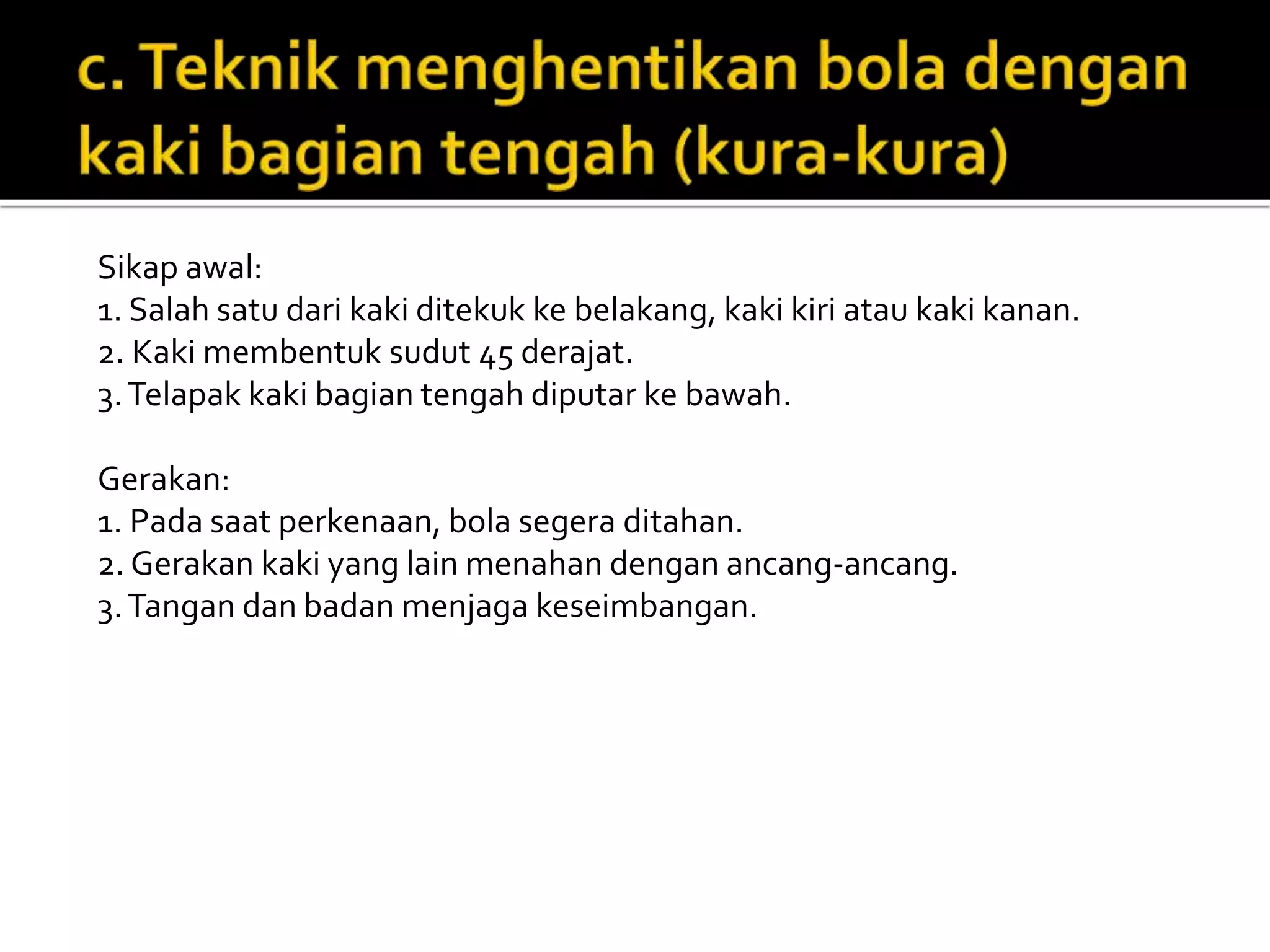 Materi permainan bola besar kelas 7 | PPTX