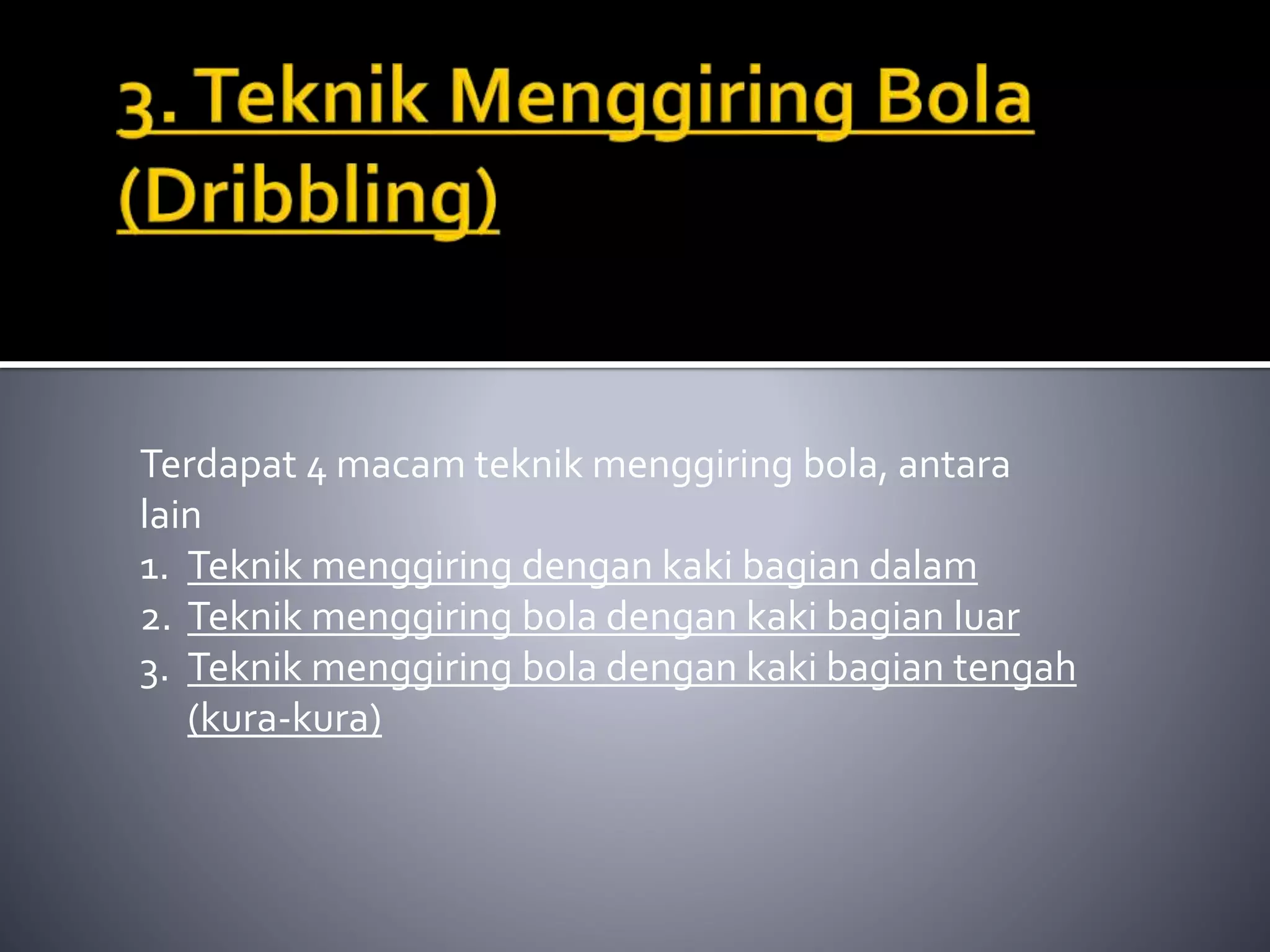 Materi permainan bola besar kelas 7 | PPTX